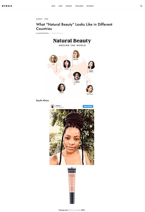 What "Natural Beauty" Looks Like in Different Countries