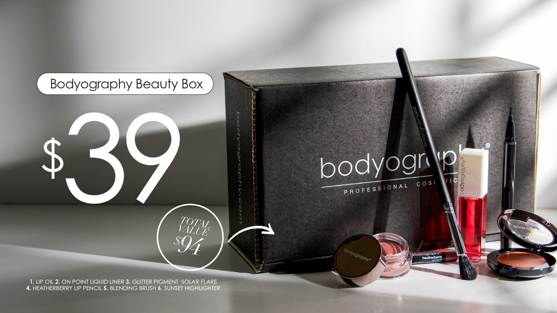 Bodyography® | Makeup & Skincare Beauty Cosmetics