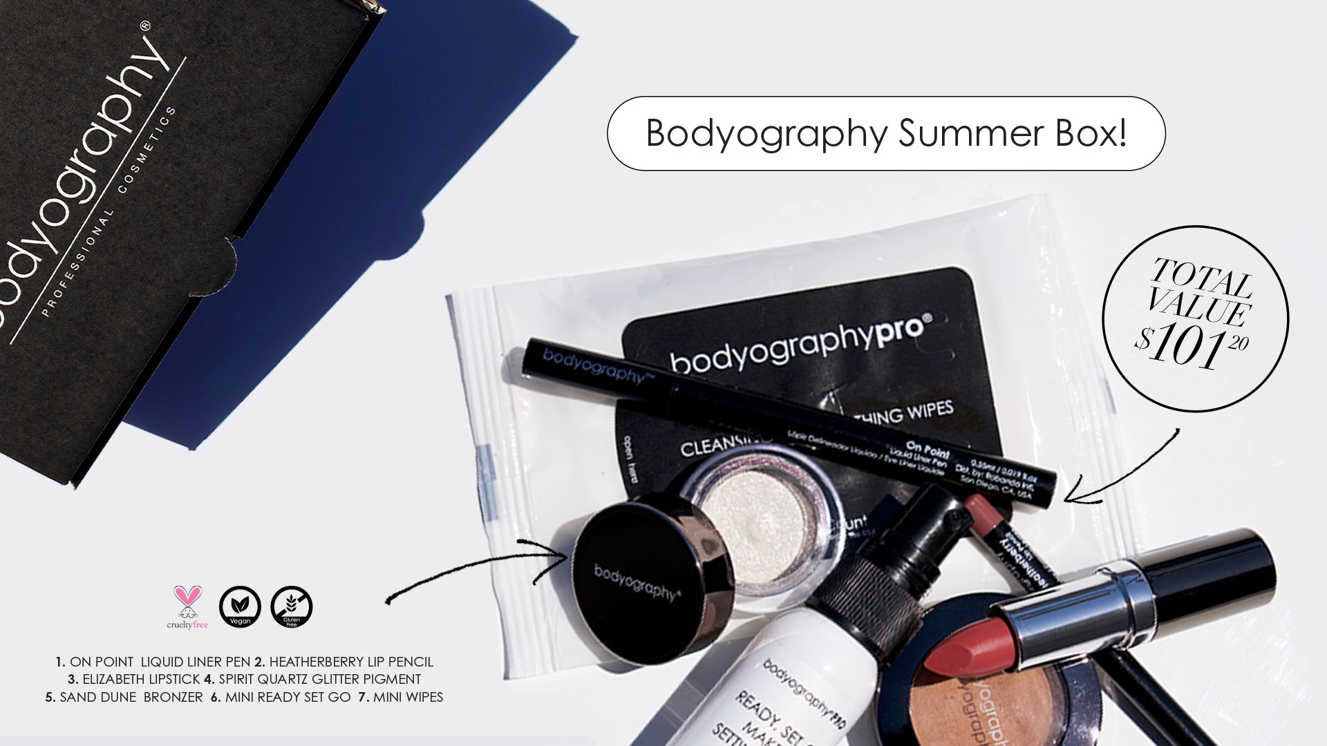 Bodyography® | Makeup & Skincare Beauty Cosmetics