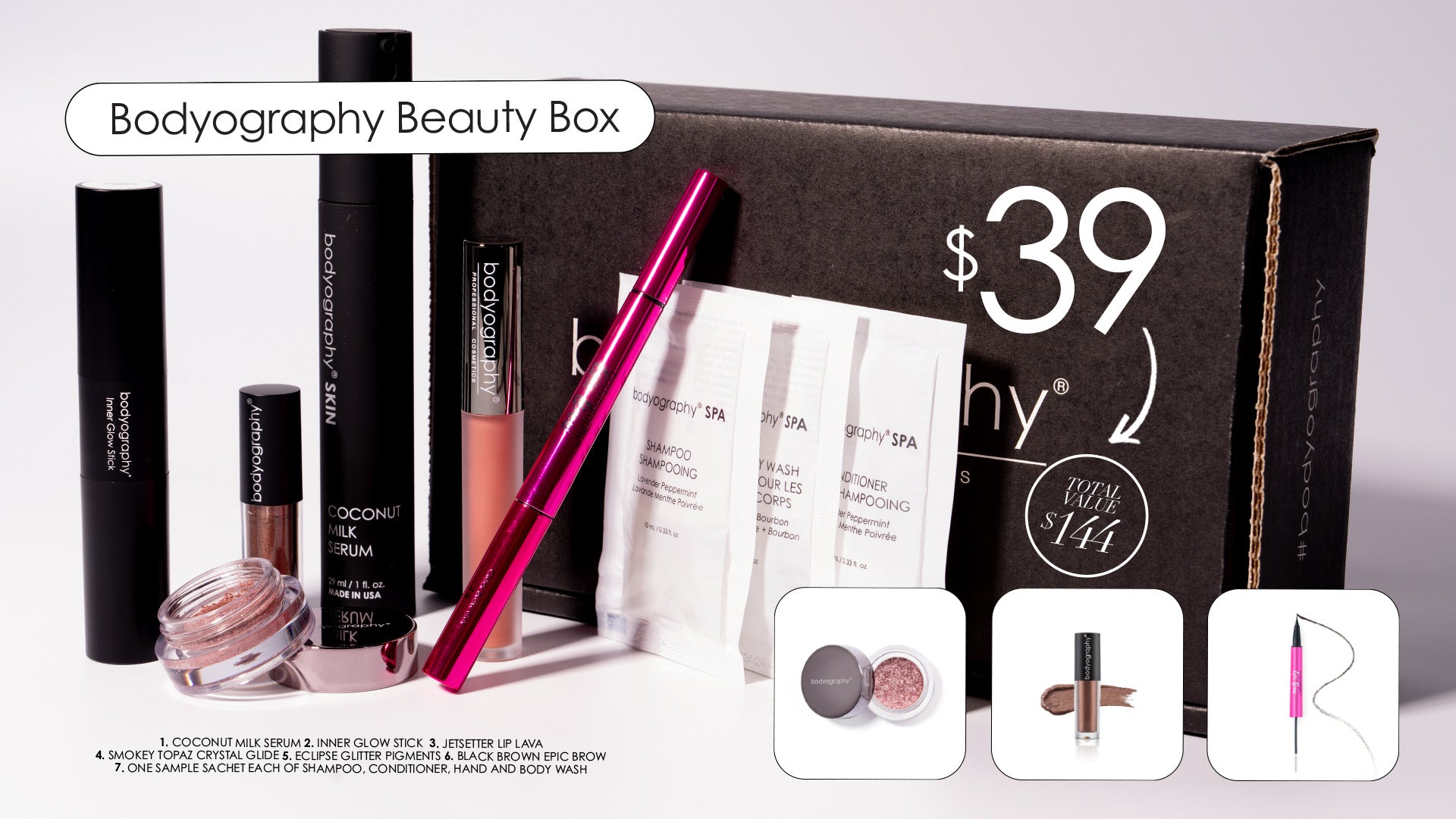 Bodyography® | Makeup & Skincare Beauty Cosmetics